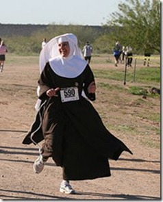 Family At The Foot Of The Cross: "All For" a Nun Run!